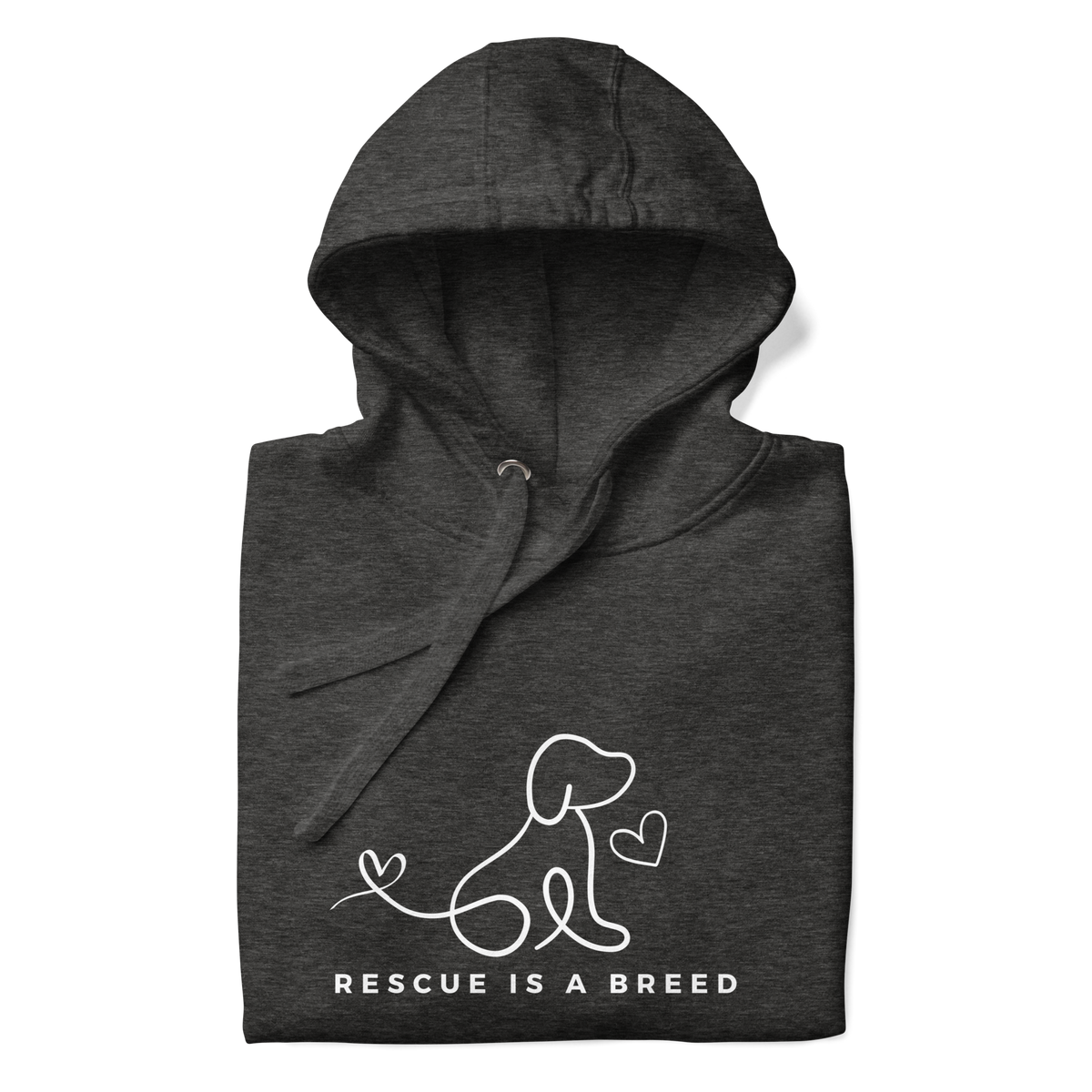 RESCUE IS A BREED - HOODIE – Sweet Hounds